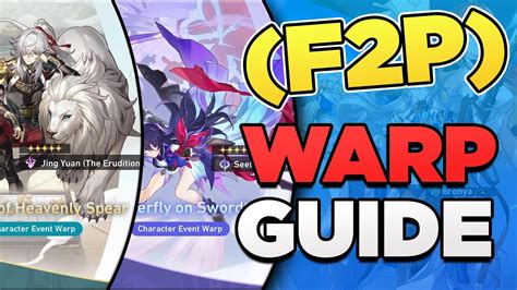 Honkai Star Rail WARP GUIDE Maximize Stellar Jade And Free To Play