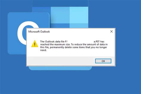 Fix Outlook Data File Has Reached The Maximum Size