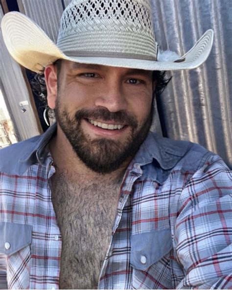 Fit Hairy Men Gorgeous Cowboy Fur