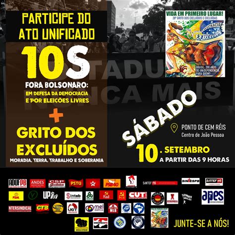 Movimentos Sociais E Sindicatos Realizam Ato Unificado Neste S Bado