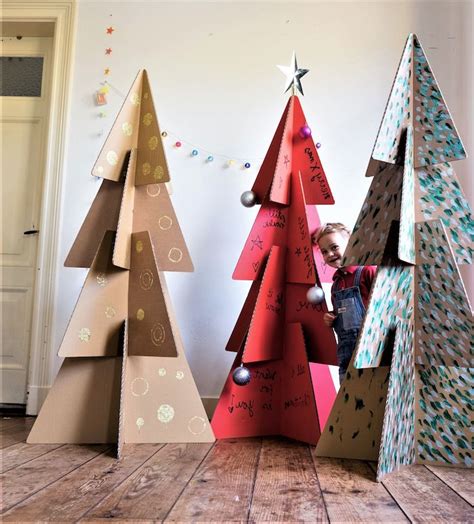 Comment créer un sapin en carton et dautres idées dune décoration de