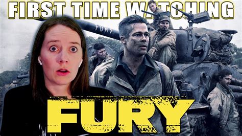 Fury Movie Reaction First Time Watching Thank You Veterans