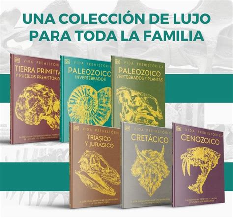 Serie Completa Dinosaurios y la Vida Prehistórica Coleccionables