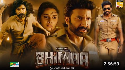Bhimaa Full Movie Hindi Dubbed 2024 Update Gopichand New Movies New