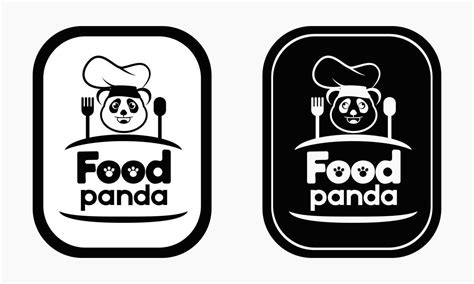 Panda Logo Food Vector Art At Vecteezy
