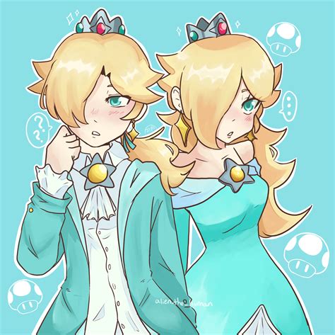 My Art Genderswap Rosalina R Mario