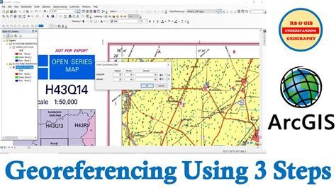 How To Georeference Any Image Or Map In ArcGIS Easiest Ways To