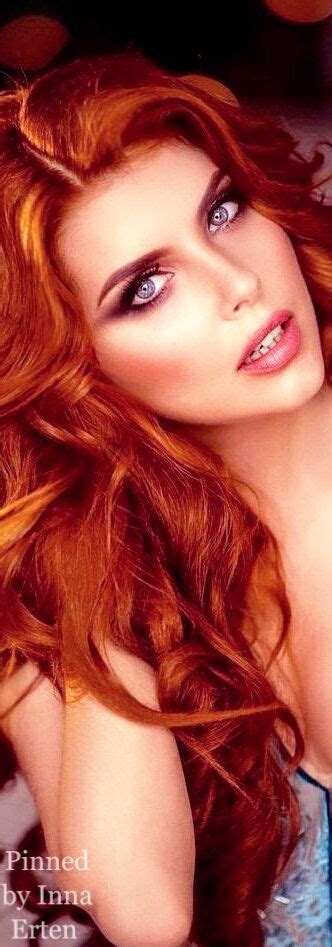 Inna Erten Red Haired Beauty Beautiful Redhead Stunning Redhead