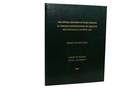 Thesis Binding And Dissertation Binding With Foil Stamping In Houston