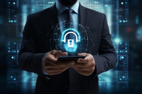 Premium Photo Securing Cyber Networks Businessmans Guide To