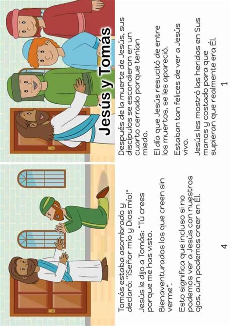 Jesús y Tomás Lección de la Biblia para niños Trueway Kids