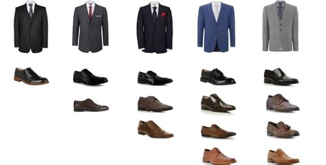 Navy Blue Suit Black Shoes