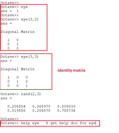 octave basic operation analyticsme