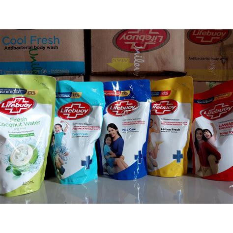 Jual Lifebuoy Body Wash Sabun Cair Ml Shopee Indonesia