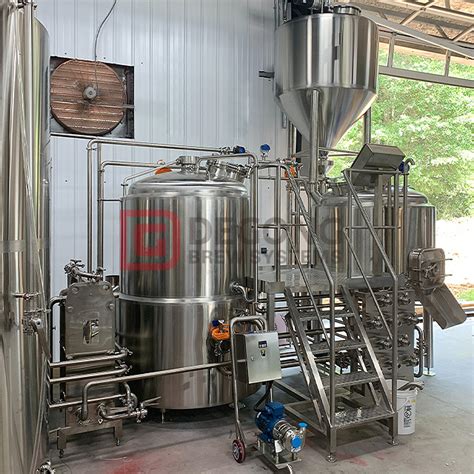 Turnkey Combined 3 Vessel Brewhouse 3 BBL Electric Heating Brewing