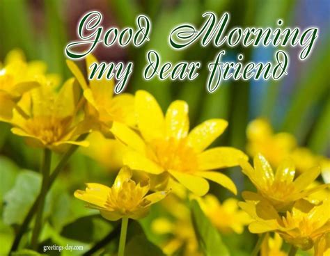 Good Morning Friend Images Printable Template Calendar