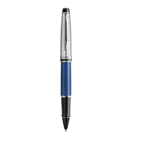 Waterman Expert 3 Deluxe Metallic Blue RB Rollerball Pen Beste