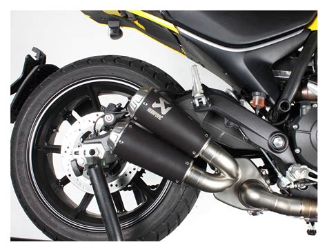 Akrapovic Homologated GP Slip On Exhaust Ducati Scrambler 2015 2017
