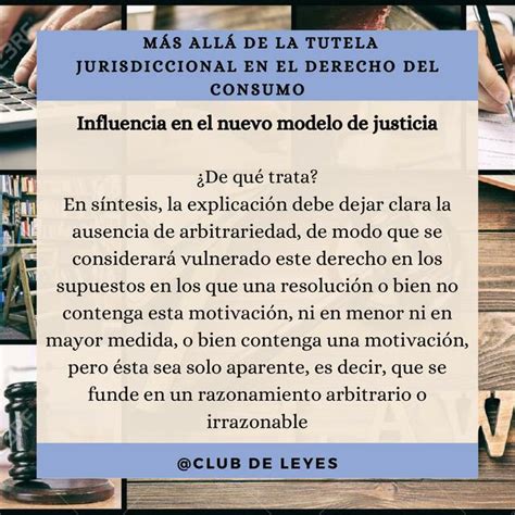 M S All De La Tutela Jurisdiccional En El Derecho Del Consumo