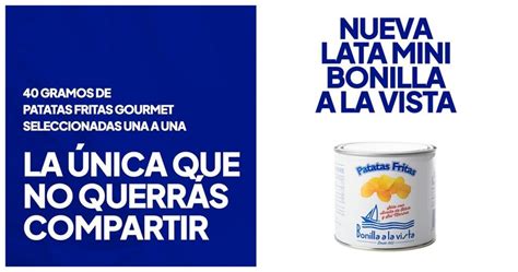 Bonilla A La Vista Nuevo Packaging Para Las Patatas Gourmet M S