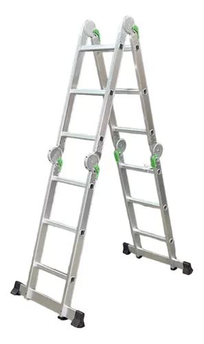 Escalera Articulada Multiuso Aluminio 4x3 3 46 M Cuotas sin interés