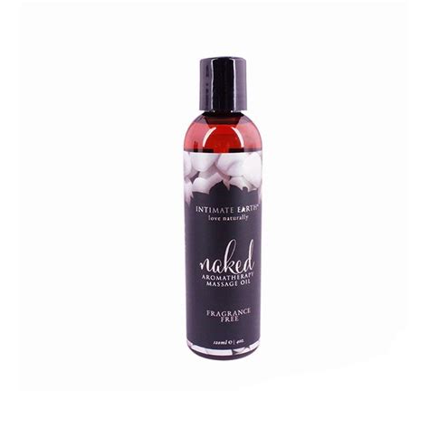Intimate Earth 美國 Naked 裸肌無味 柔膚按摩油 120ml PChome 24h購物