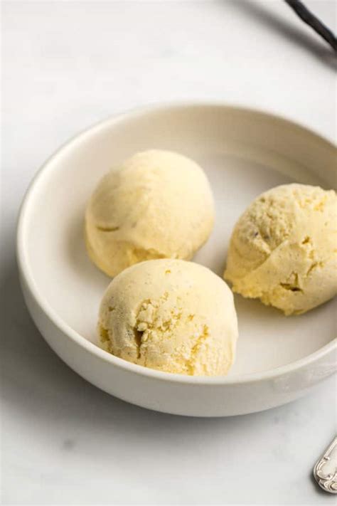 Glace à la vanille Empreinte Sucrée