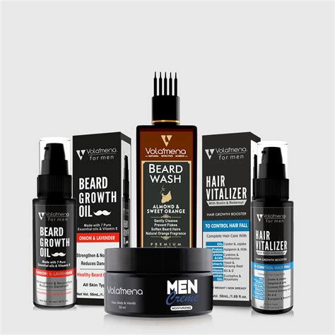 Volamena Beard Care Men Grooming Kit Volamena