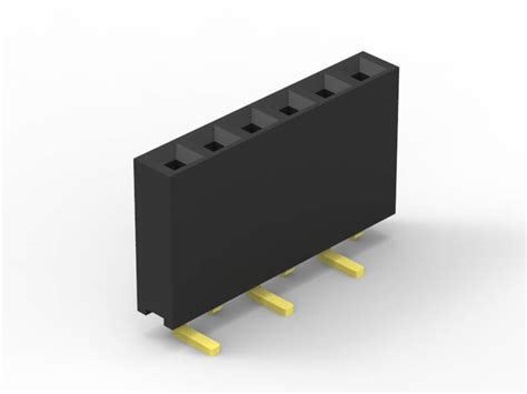 Mm Pitch Female Header Connectors Smolex