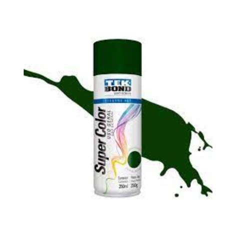 Tinta Spray Super Color Uso Geral Cores 350mL Tekbond Shopee Brasil