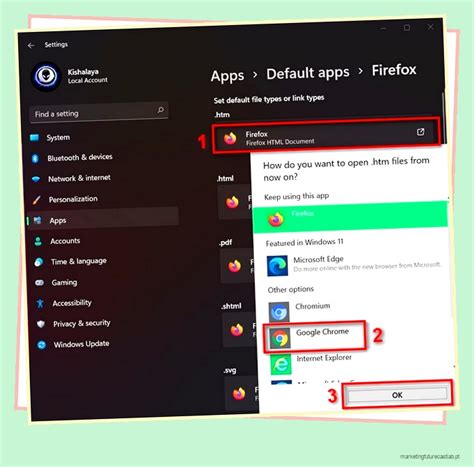 Como alterar o navegador padrão no Windows 11 Marketing Future