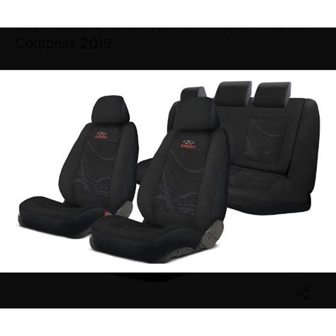 Jogo De Capas Banco Tecido Automotivo P Chery Qq 2018 Shopee Brasil
