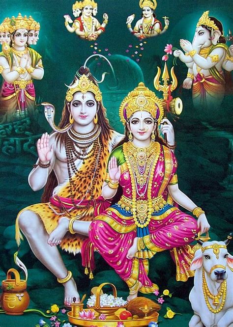 An Incredible Compilation Of Siva Parvathi Images In Stunning K