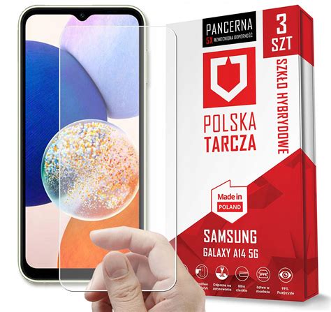 3PACK NAJMOCNIEJSZE SZKŁO SZYBKA SZKIEŁKO NA EKRAN DO SAMSUNG A14 5G