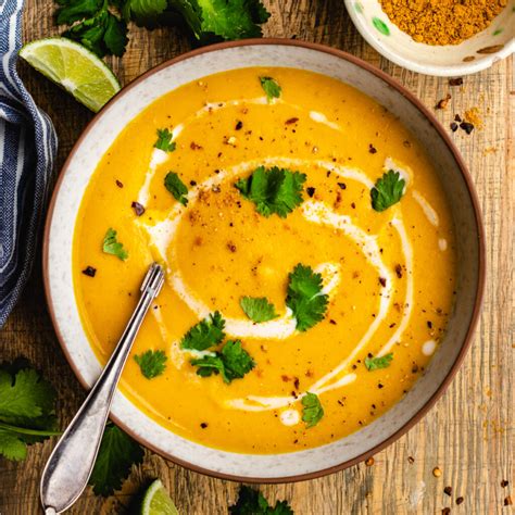 Spiced Carrot And Lentil Soup The Delicious Plate