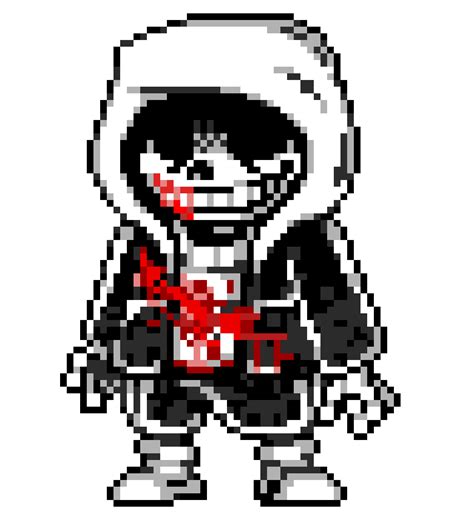 Pixilart Dusttale Last Genocide Sans Phase By Team Uslg