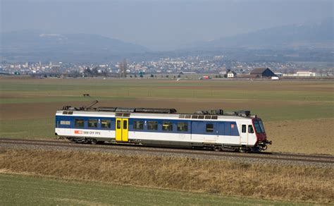 RBDe 560 NPZ Of SBB Between Essert Pittet And Ependes