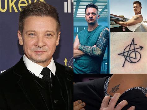 How Many Tattoos Does Jeremy Renner Have Design And Meaning Explored