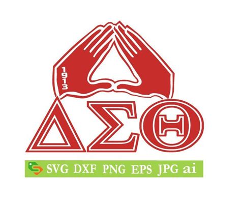 Delta Sigma Theta Aeo Hand Sign Cut File Etsy Australia