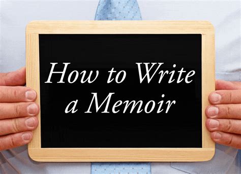 How To Write A Memoir 10 Essential Tips
