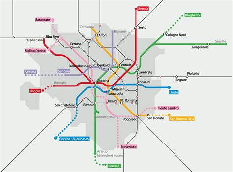 Fermate Metro Linea 2 Milano