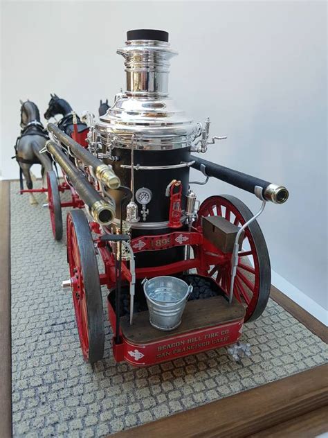 1899 American Metropolitan Steam Fire Engine AMT Ertl 1 12 Von Sven