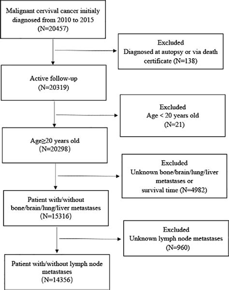 figure 1 from development and validation of a nomogram for predicting pelvic lymph node