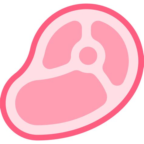 Meat Detailed Color Lineal Color Icon