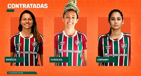 Fluminense anuncia trio e chega a 15 reforços para a equipe feminina na