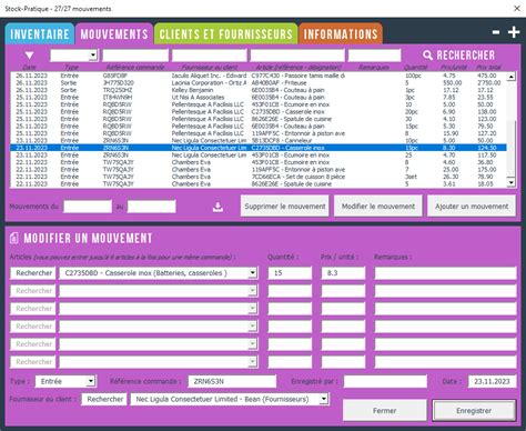 Stock Pratique Gestion De Stock