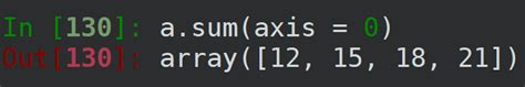 numpy 数组中的轴 axis numpy axis csdn博客