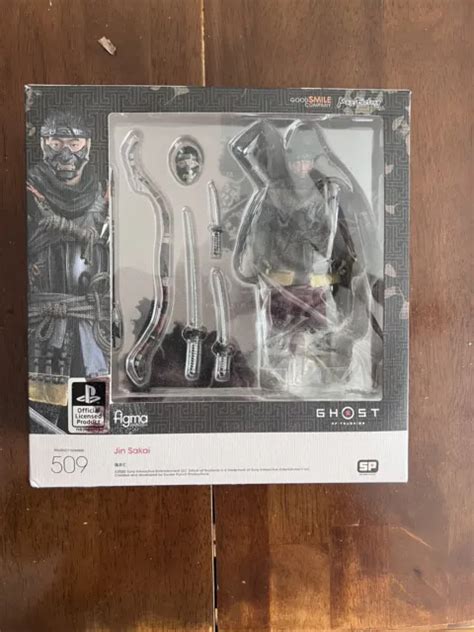 MAX FACTORY FIGMA Jin Sakai Ghost Of Tsushima Action Figure New In