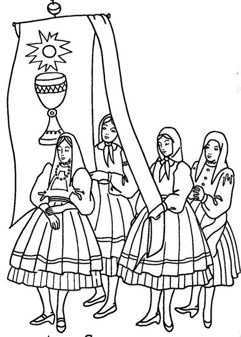 35 Desenhos De Corpus Christi Para Imprimir E Colorir Pintar