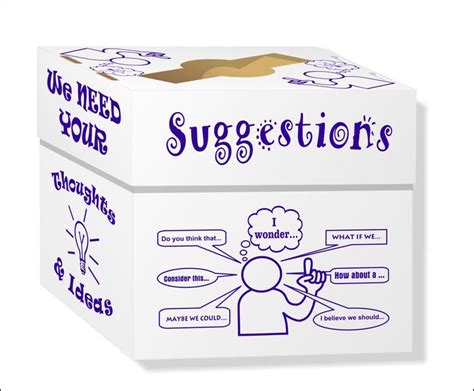 Suggestion Box Ideas For Employees